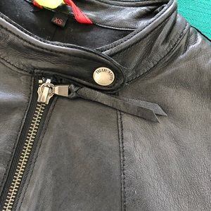 Freaky Nation | Jackets & Coats | Freaky Nation Black Lamb Skin Leather ...